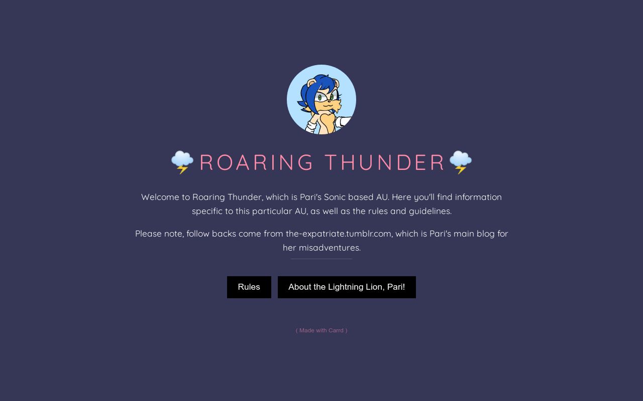 Roaring Thunder